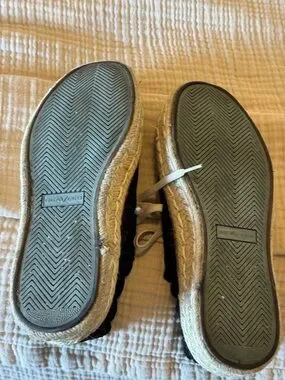 SeaVees | Shoes | Seavees Black Lace Espadrille Sneakers With White ...